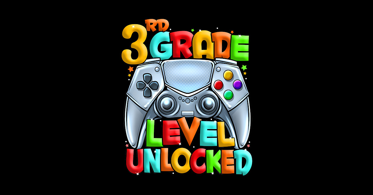 Game On 3Rd Grade Back To School 3Rd Grade Level Unlocked - Game On 3rd ...