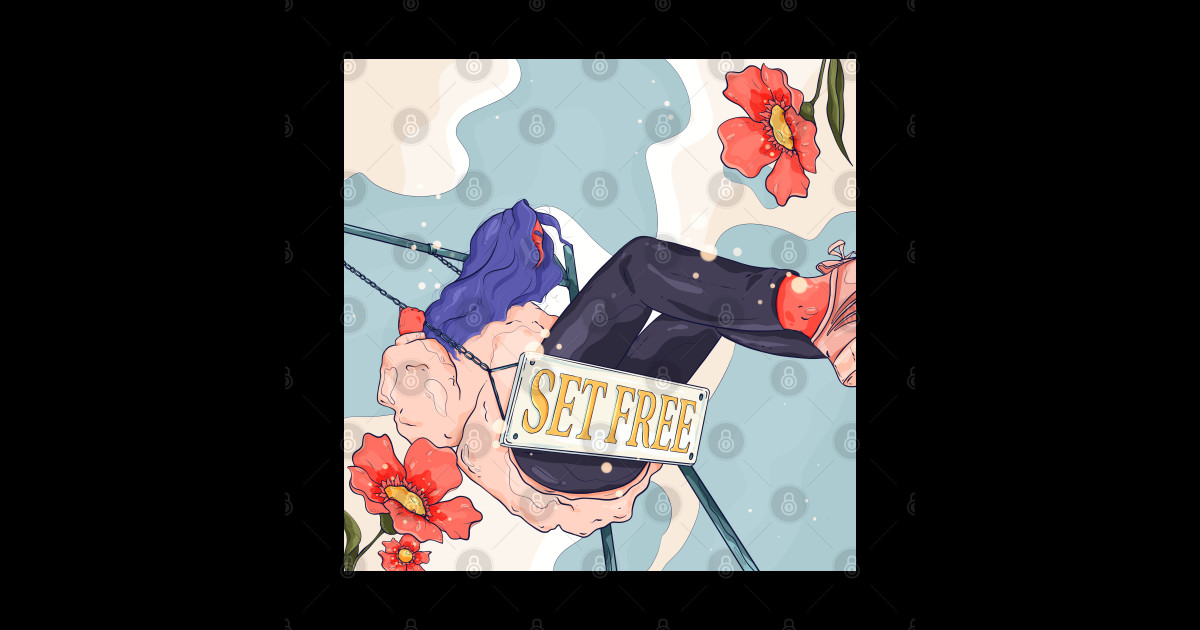 Set Free - Freedom - Sticker | TeePublic