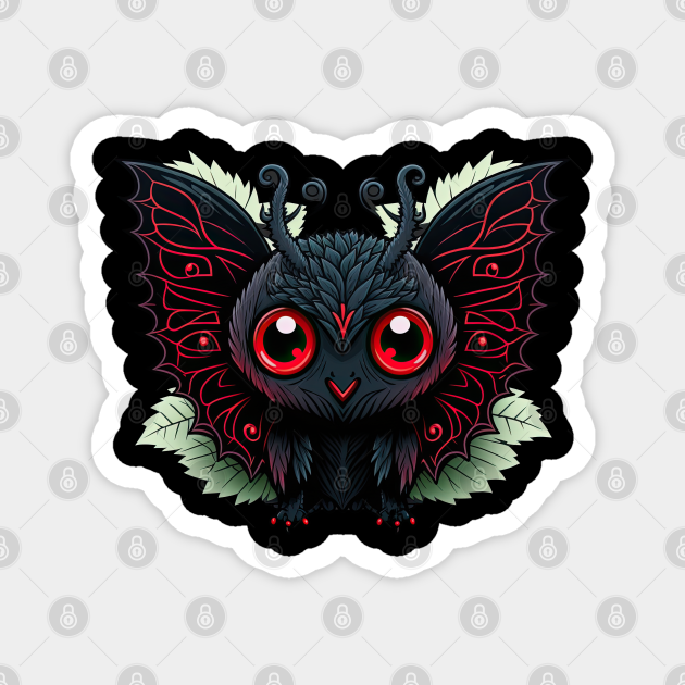 Mothman kawaii - Mothman - Magnet | TeePublic