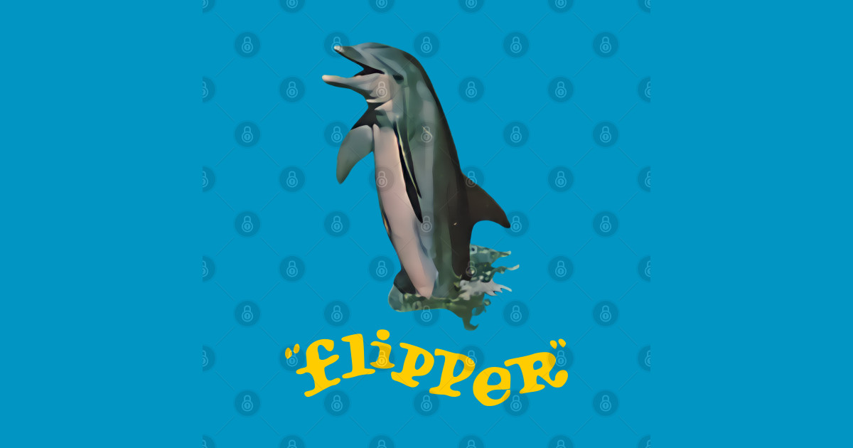 Flipper - They Call Him - 60s Kids Tv Show - Classic Tv Shows - T-Shirt | TeePublic