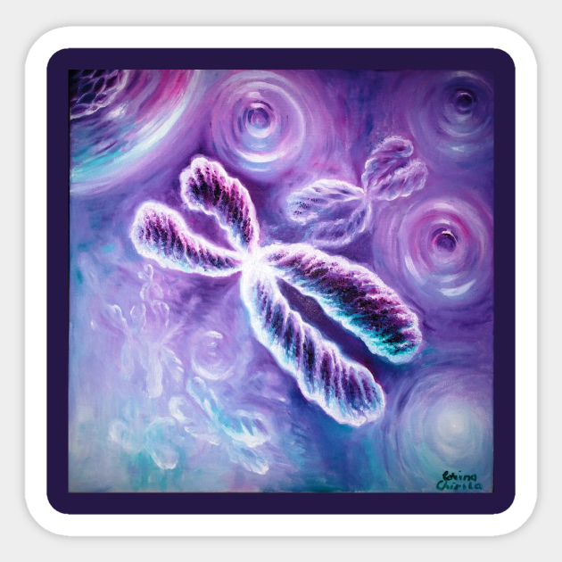 Chromosome - Chromosome - Sticker | TeePublic