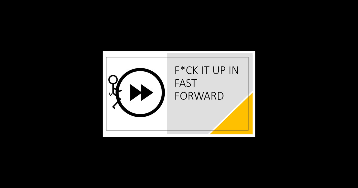 Fast Forward - Army - Sticker | TeePublic