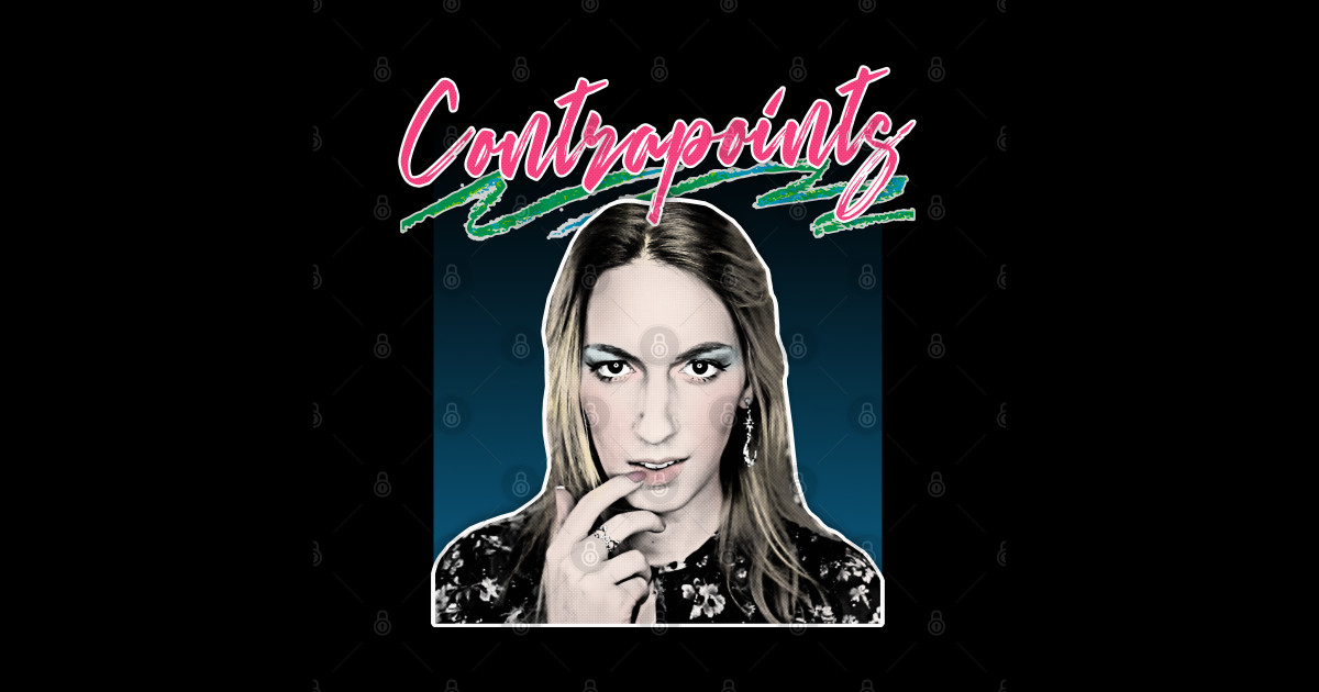 Contrapoints - Aesthetic Fanart Design - Contrapoints - Posters and Art ...