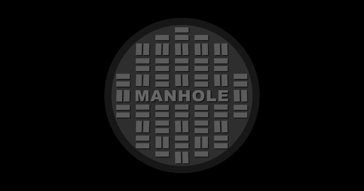 Manhole Bars - Manhole - Sticker | TeePublic
