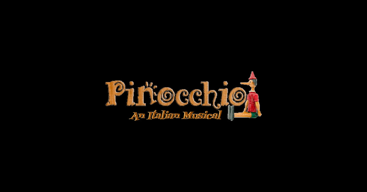 Pinocchio An Italian Musical Logo - Pinocchio - Sticker | TeePublic