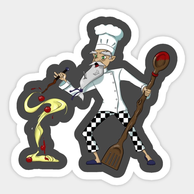Food Mage - Dnd - Sticker | TeePublic