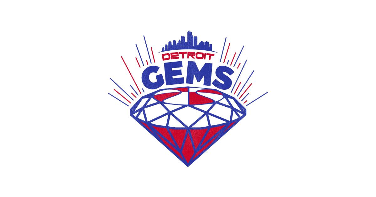 Defunct Detroit Gems Basketball Team - Basketball - T-Shirt | TeePublic