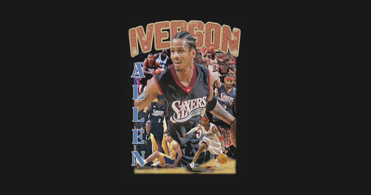 Allen Iverson Step Over - Allen Iverson - T-Shirt | TeePublic