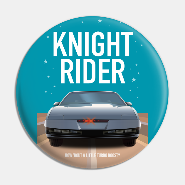 Knight Rider TV Series - Knight Rider Tv Series - Pin | TeePublic