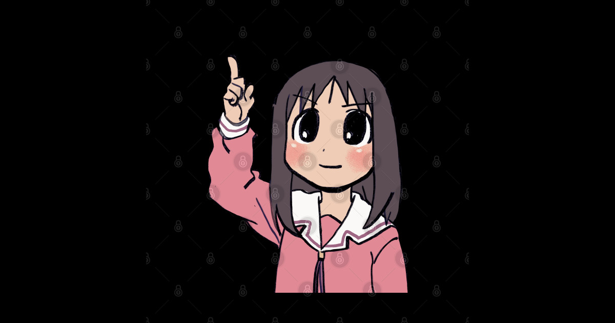 osaka pointing up osaka time / azumanga daioh - Azumanga Daioh ...