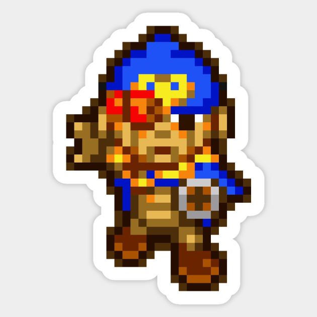 Geno Sprite - Rpg - Sticker | TeePublic