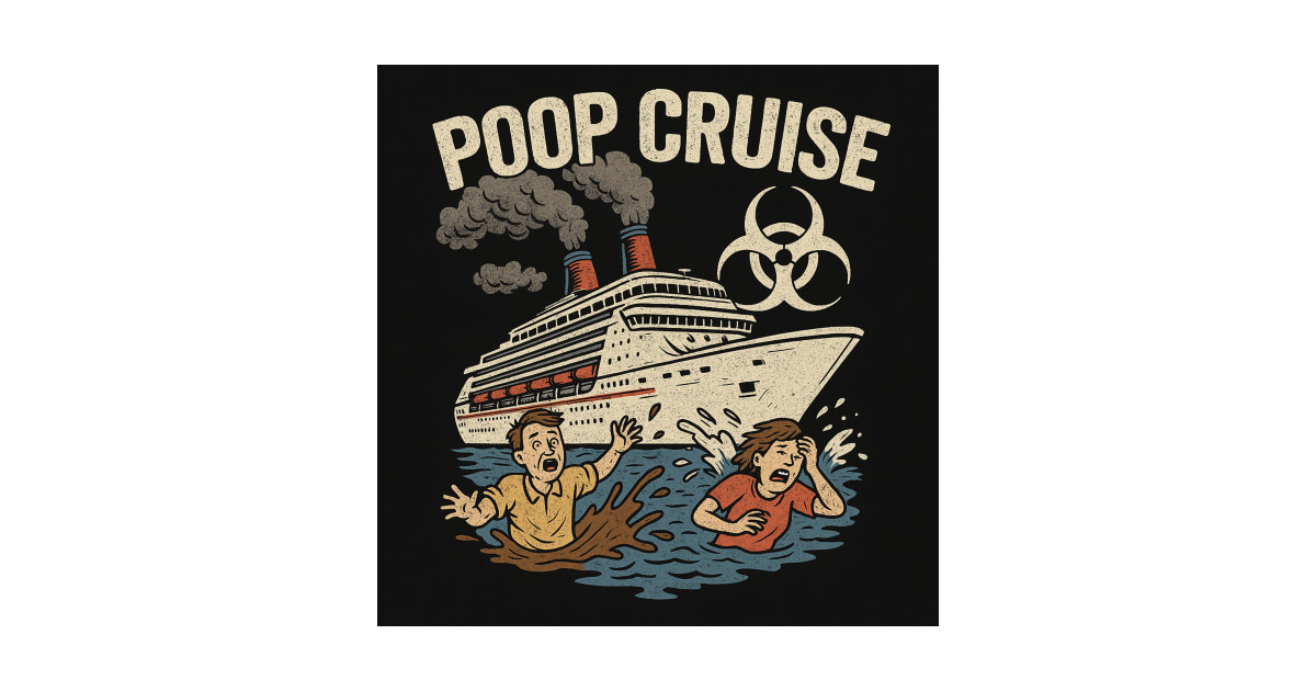 Carnival Triumph- Poop Cruise T-Shirt - Poop Cruise - T-Shirt | TeePublic