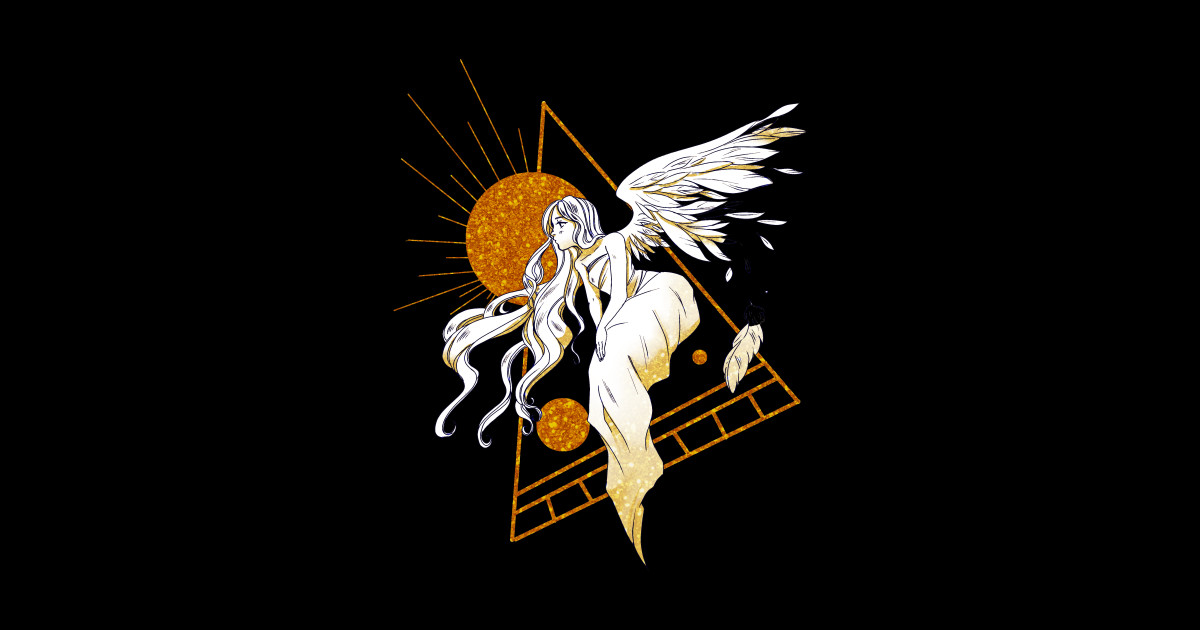 Angelic Sun - Angelic - Sticker | TeePublic