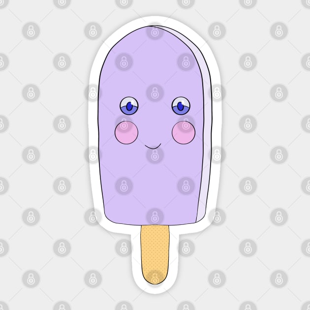 An adorable ice pop - Ice Pops - Sticker | TeePublic