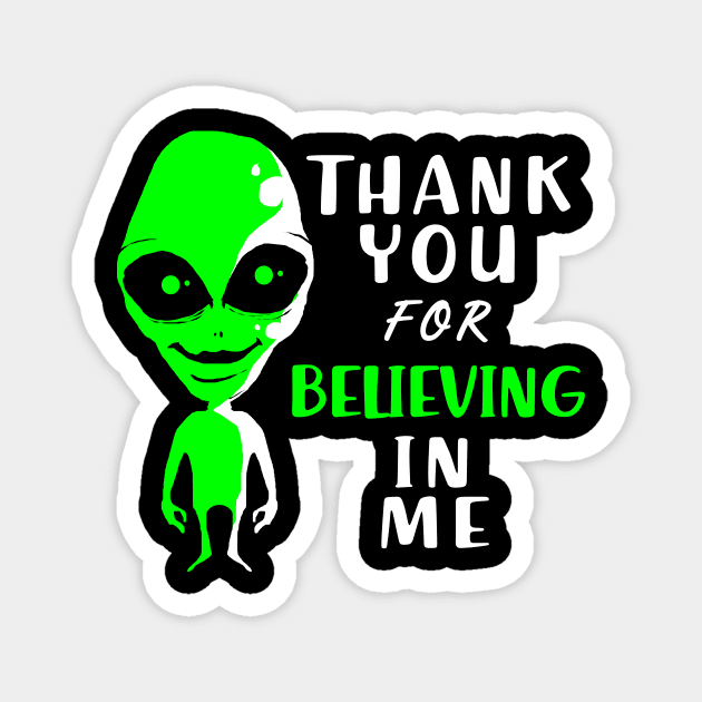 Aliens Thank You Graduation Alien Ufo Space - Aliens - Magnet | TeePublic