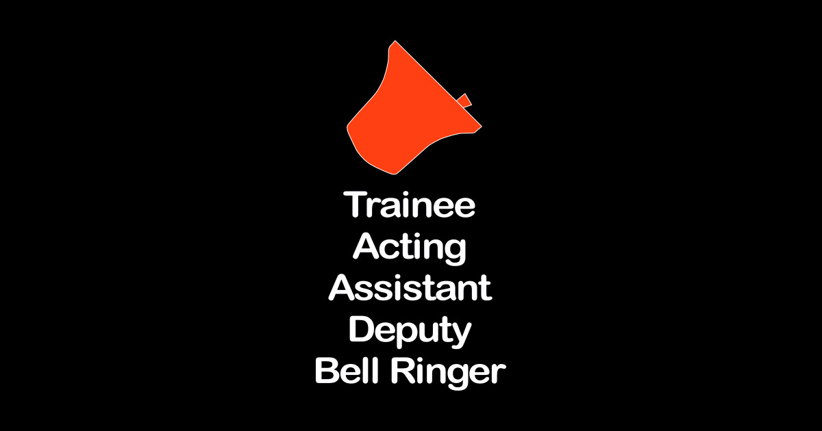 Trainee Bell Ringer (Dark Background) - Bellringing - Sticker | TeePublic