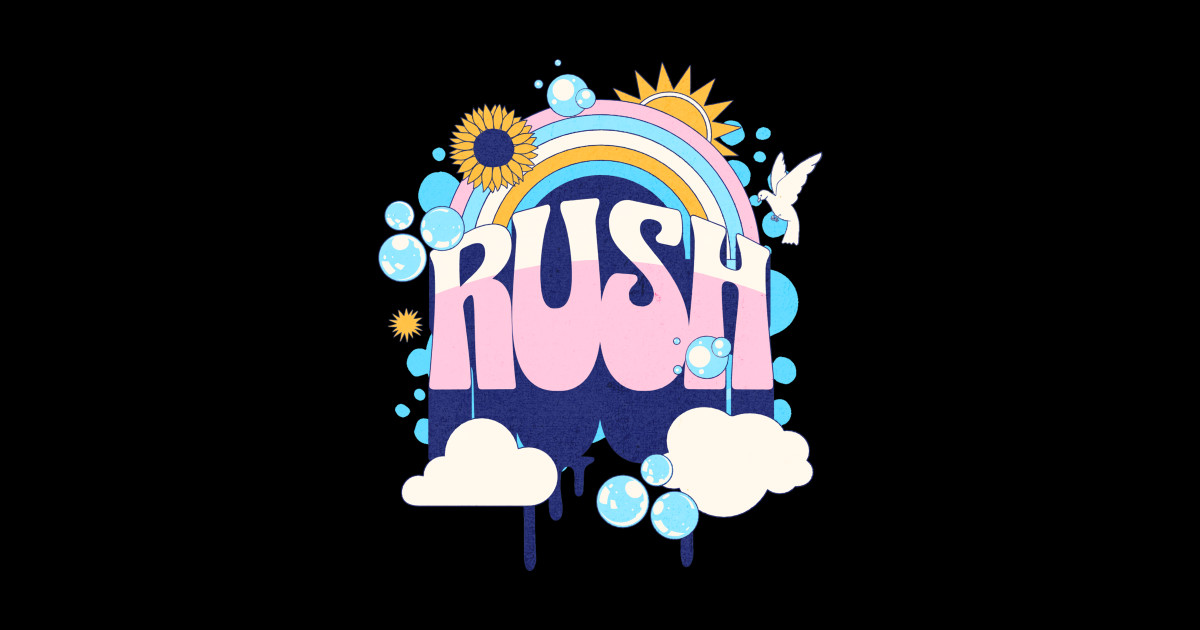 Rush Bubble Sea - Rush - Sticker | TeePublic