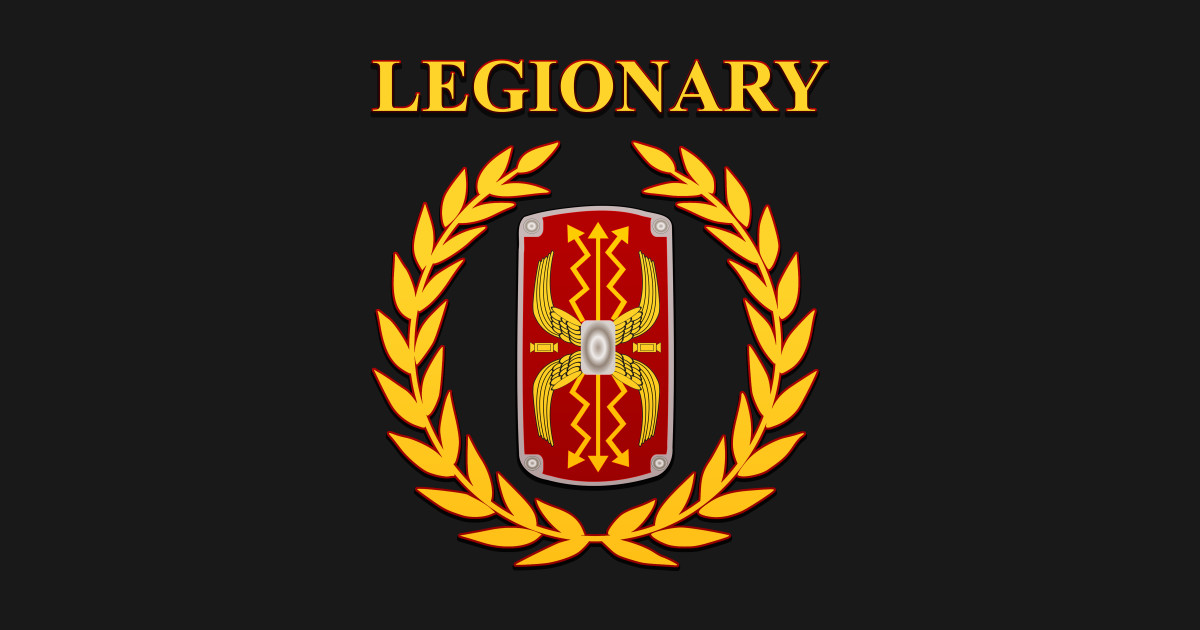 Roman Legionary Shield - Legionary - Sticker | TeePublic