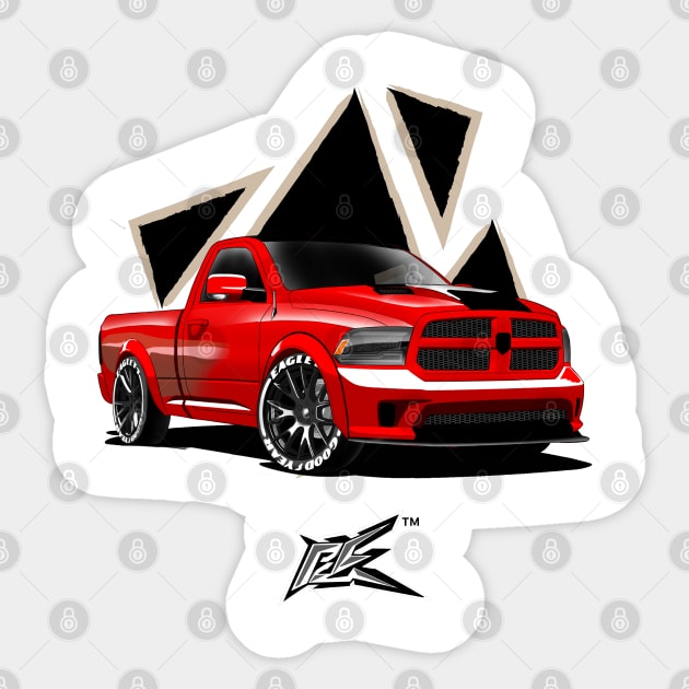 dodge ram rt decals