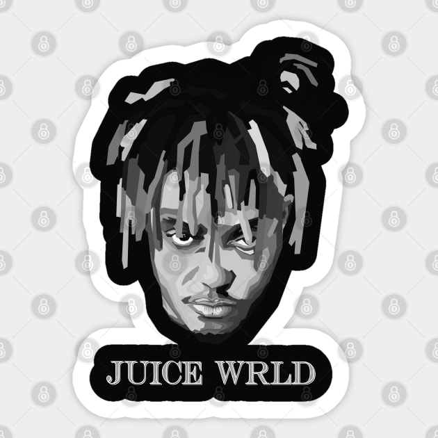 Juice WRLD Black - Juice Wrld - Sticker | TeePublic