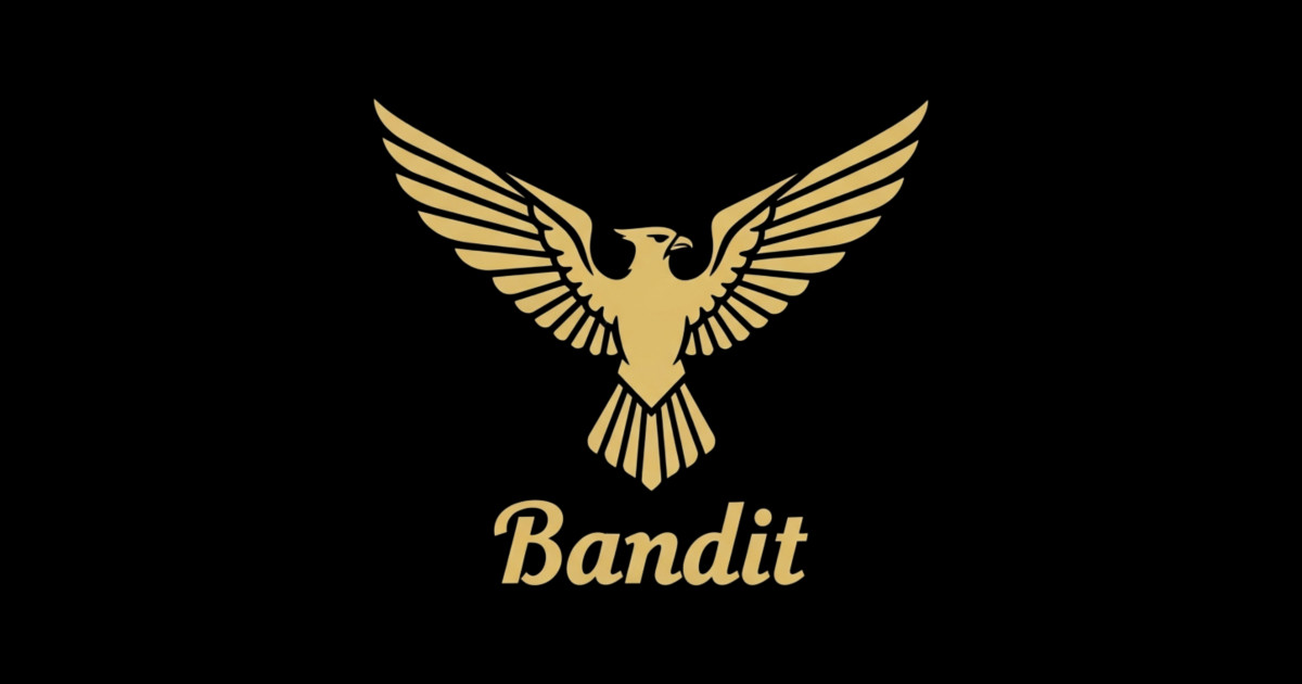 Bandit Gold Eagle Emblem - Bandit Gold Eagle Emblem - Sticker | TeePublic