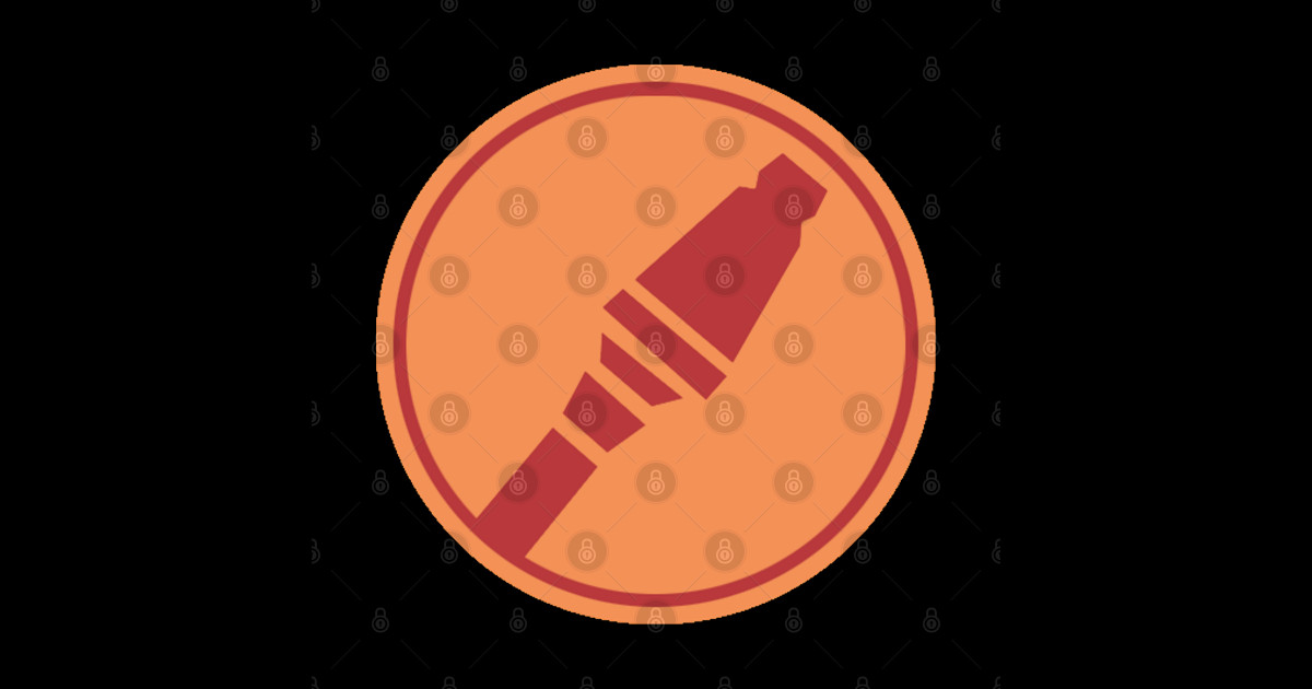 Team Fortress 2 - Red Soldier Emblem - Team Fortress 2 - Sticker ...