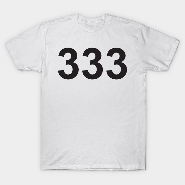 Angel number 333 - Numerology - T-Shirt | TeePublic