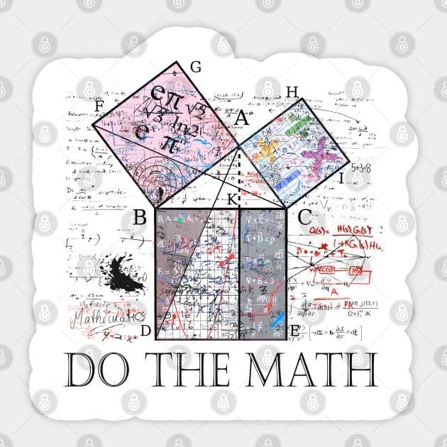 Do the Math - Maths - Sticker | TeePublic