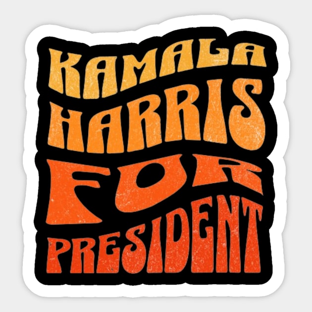 Kamala Harris for president - Kamala Harris For President - Sticker ...