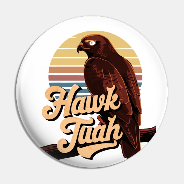 Hawk Tuah Retro Sunset - Hawk tuah girl - Spit on that thang - Hawk ...