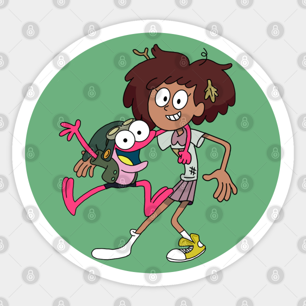 Sprig and Anne - Amphibia - Sticker | TeePublic
