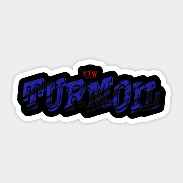 Turmoil Logo - Ktw - Sticker | TeePublic
