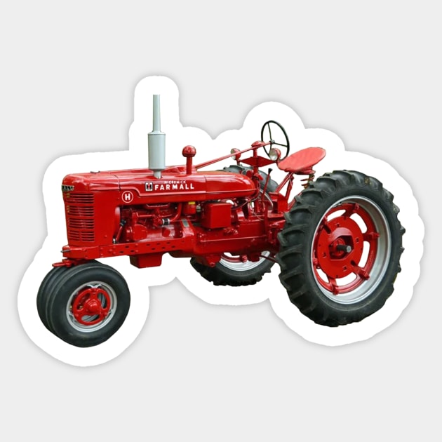 FARMALL TRACTOR - Farmall Tractor - Sticker | TeePublic