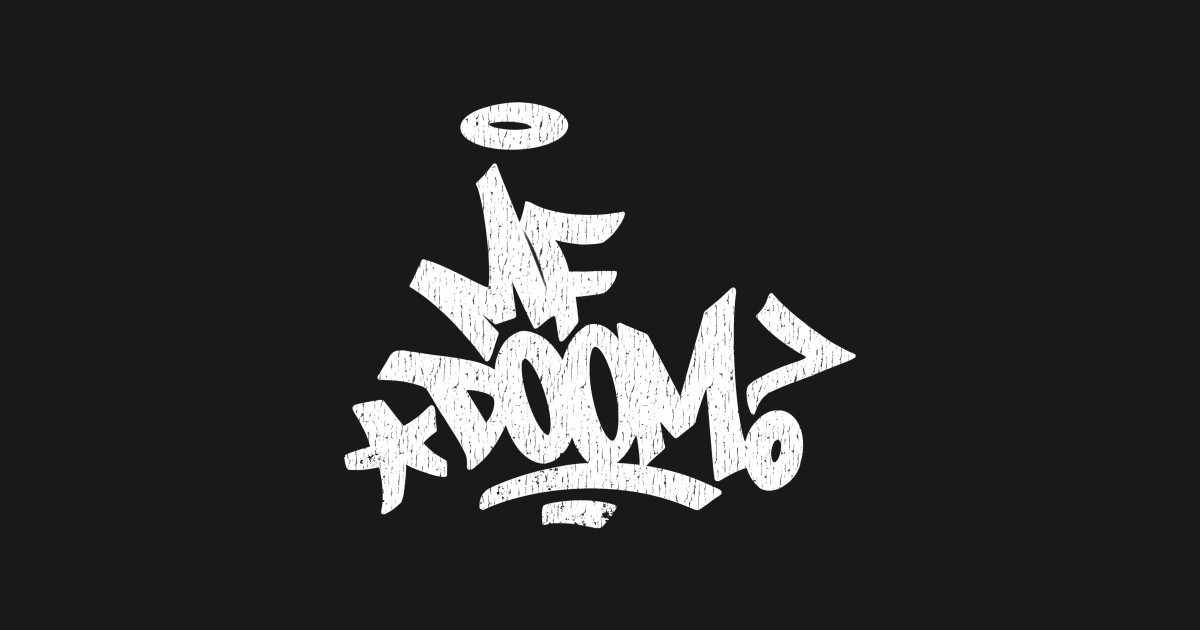 Mf doom retro signature - Mf Doom - T-Shirt | TeePublic