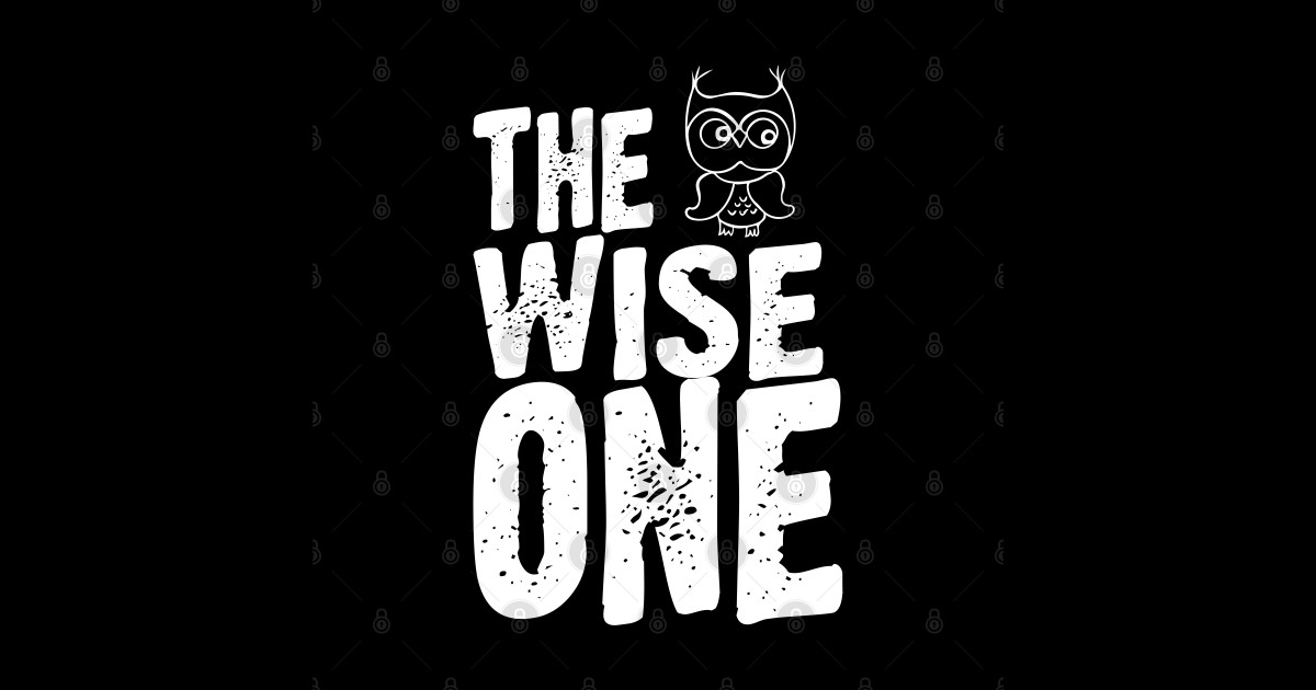 The Wise One #P0012 - The Wise One - Sticker | TeePublic