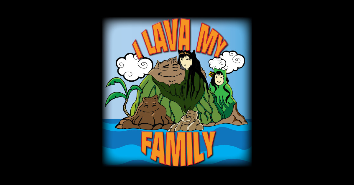 I Lava My Family - Disney - Magnet | TeePublic