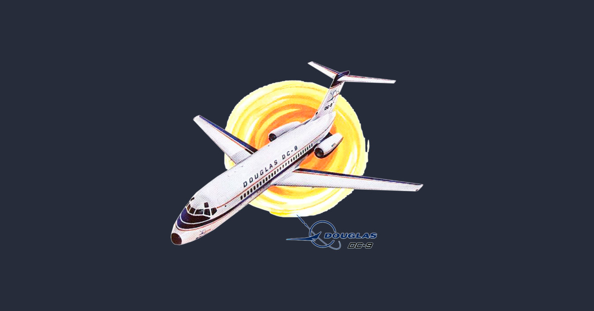 Douglas DC-9 Prototype - Dc 9 - T-Shirt | TeePublic
