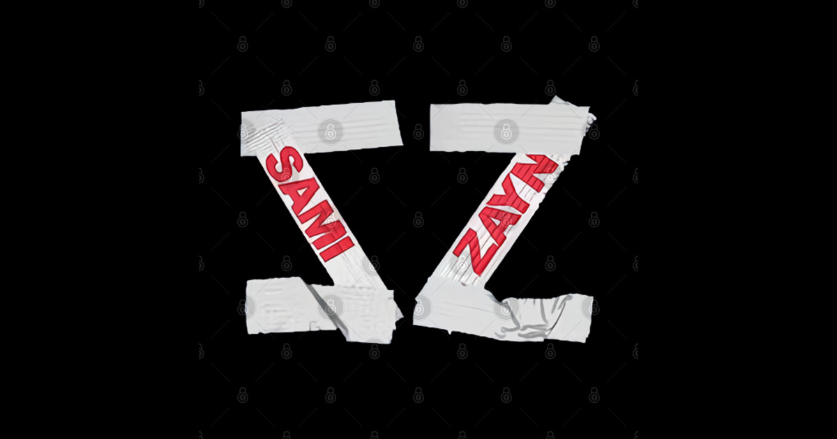 Sami Zayn Duct Tape Logo - Sami Zayn - Sticker | TeePublic