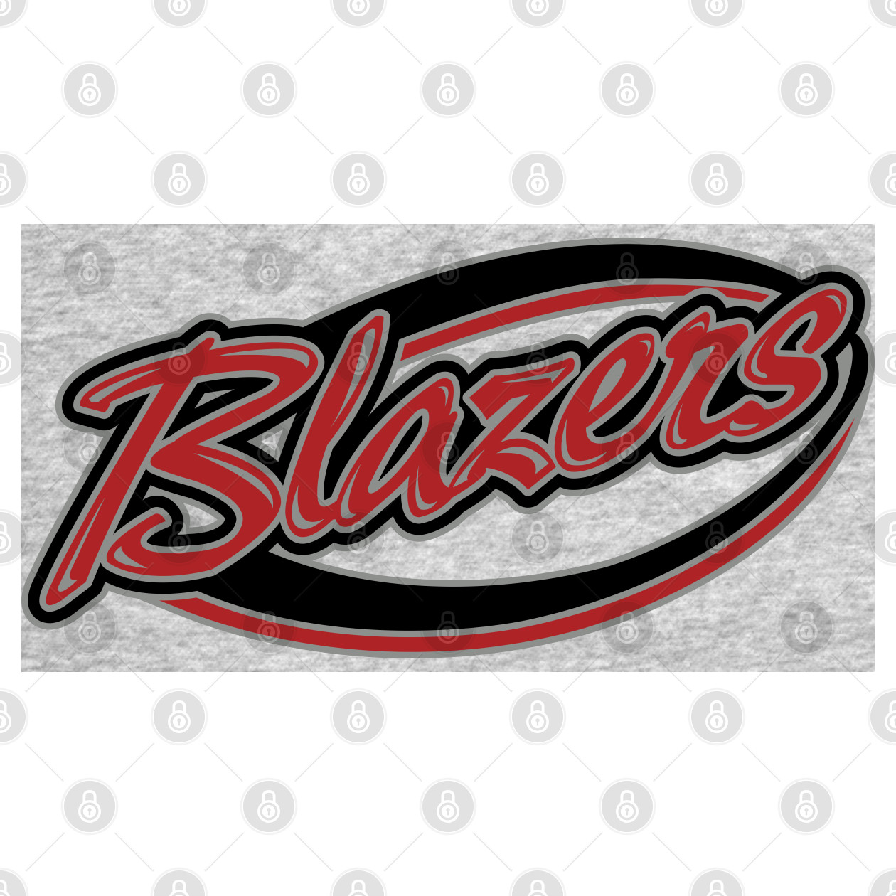 Blazers Sports Logo - Blazers Baseball - Long Sleeve T-Shirt | TeePublic