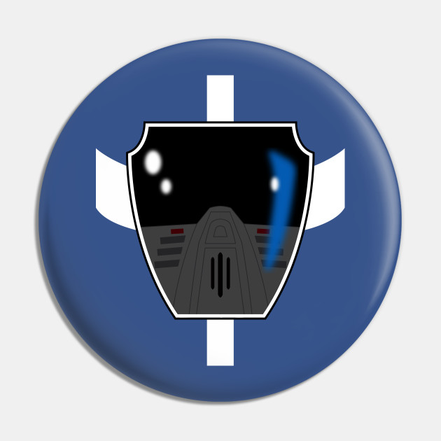 Lightspeed Rescue Blue Ranger Visor - Power Rangers - Pin | TeePublic