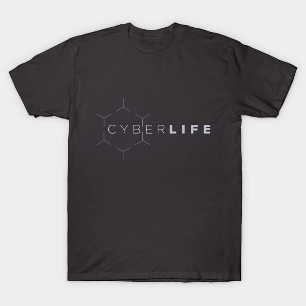 Cyberlife logo (No Background) - Cyberlife - T-Shirt | TeePublic