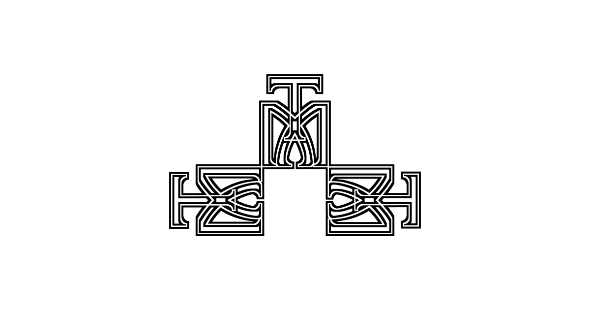 Threefold Maze Logo Black - Threefold Maze - T-Shirt | TeePublic