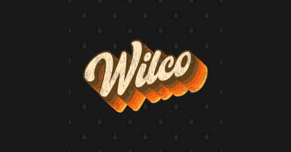 Wilco - Vintage Text - Wilco - T-Shirt | TeePublic