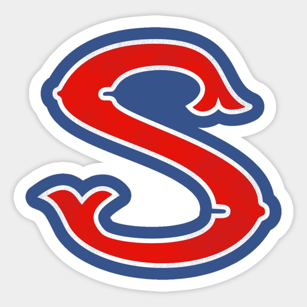 Defunct Seattle Rainiers Baseball Hat Crest - Baseball - Sticker ...