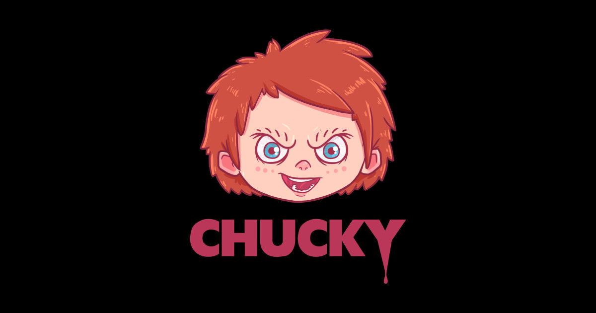 Chucky's Head - Chucky - T-Shirt | TeePublic