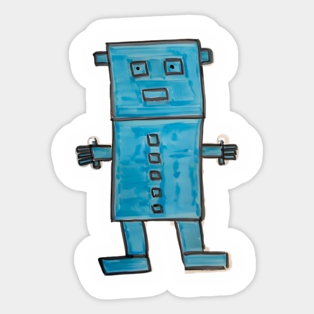 Robots! - Robots - Sticker | TeePublic