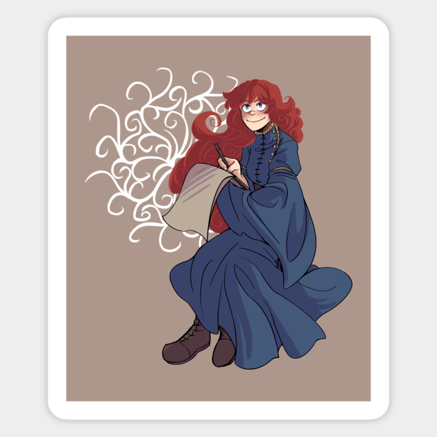 Brightness Shallan (and white line Pattern) - Knights Radiant - Sticker ...