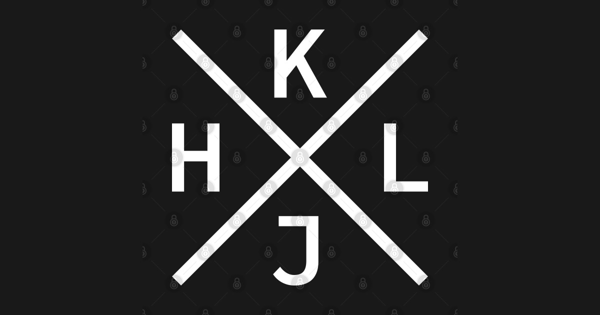 HJKL Design for Programmers Using vi/Vim - White Graphic - Vim - T ...
