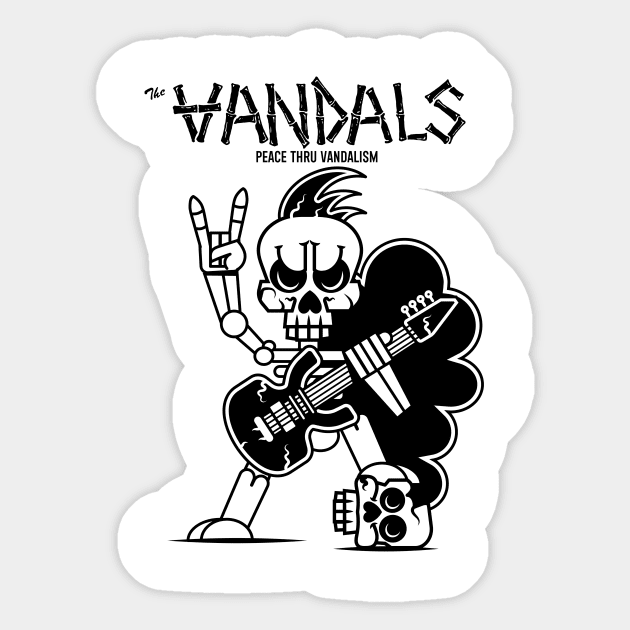 The Vandals Urban Struggle - The Vandals - Sticker | TeePublic