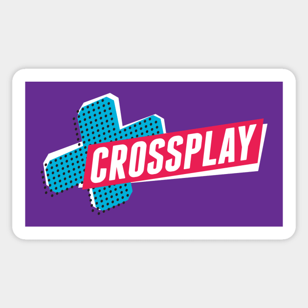 Crossplay Logo - The Whatnauts - Sticker | TeePublic